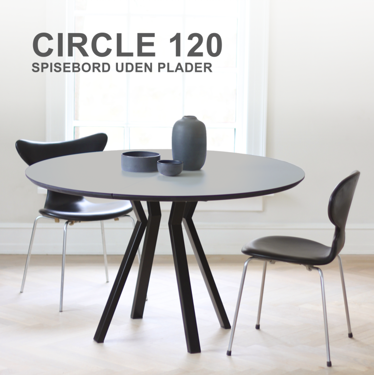 Rundt spisebord - CIRCLE Ø120 - Designer Zoo Borde